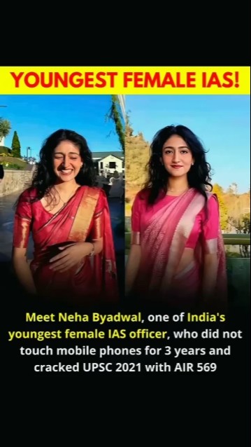 YOUNGEST FEMALE IAS! - YouTube