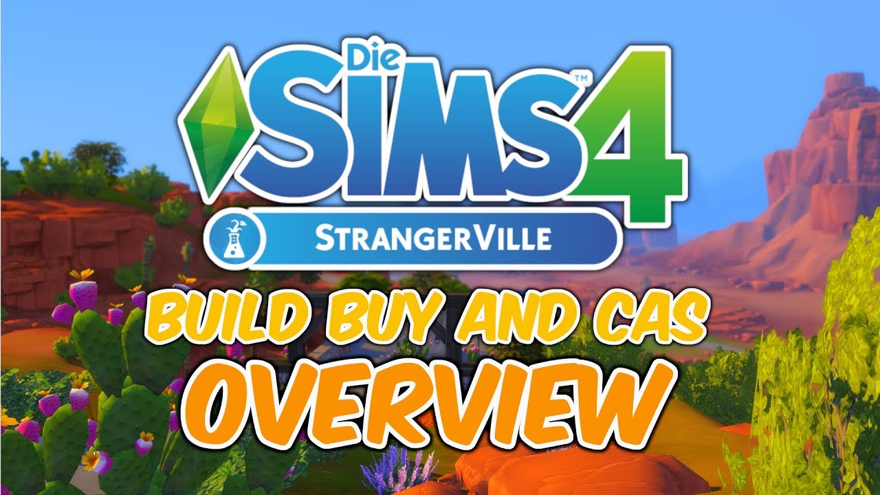 The Sims 4 | STRANGERVILLE OVERVIEW 👽 : Build, Buy and CAS | Honest ...