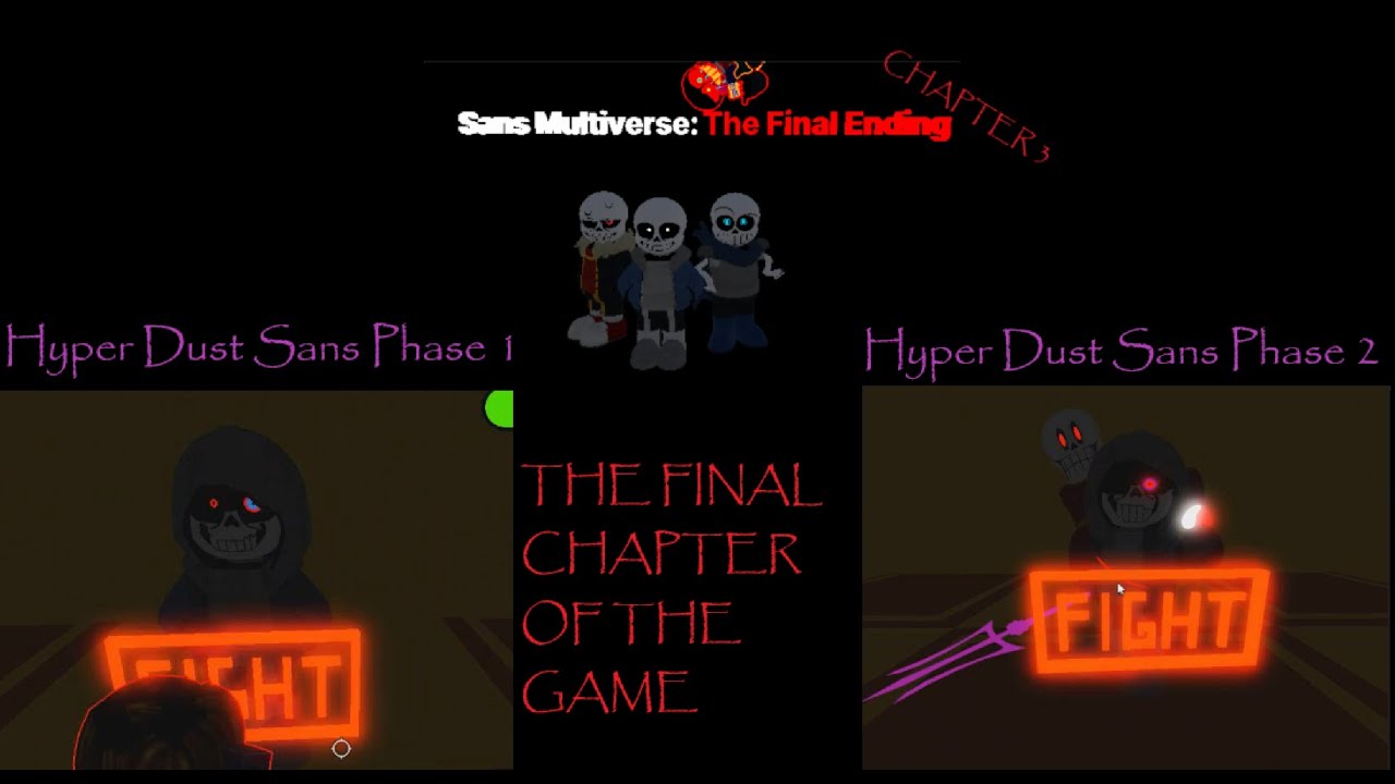Sans Multiverse: The Final Ending. - Chapter 3 - YouTube