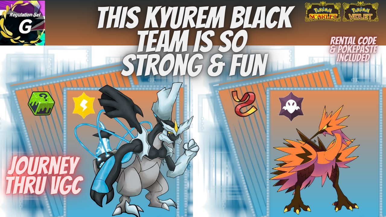 THIS KYUREM BLACK team is SO STRONG & FUN : Regulation G -Pokemon ...