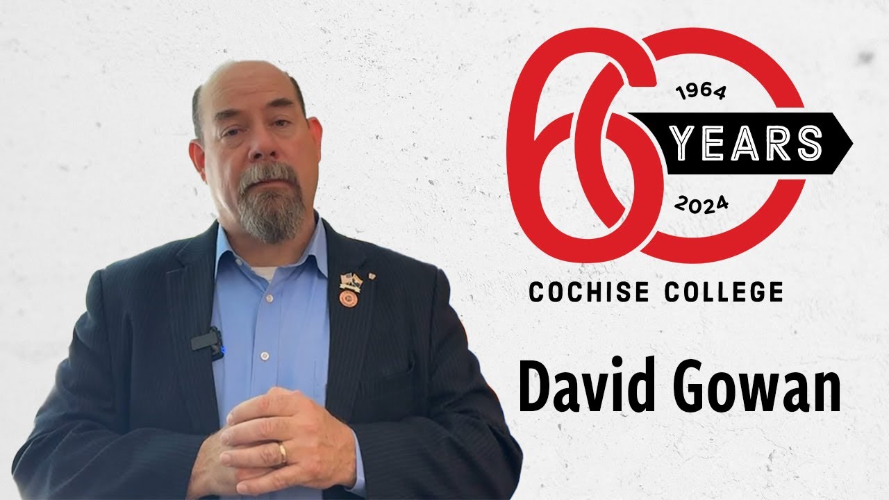 Cochise College Alumni | State Senator David Gowan - YouTube