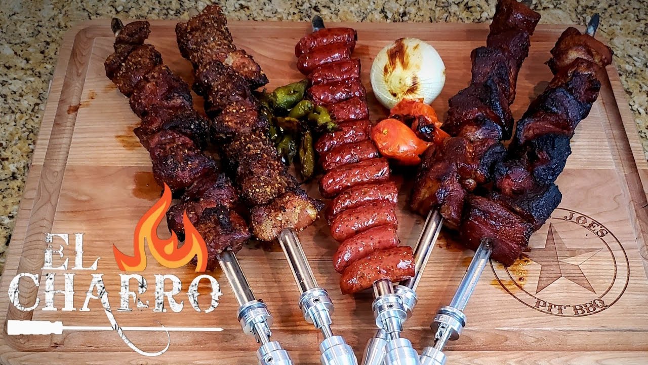 Fire Roasted Pork - Brazilian Style Pork - YouTube