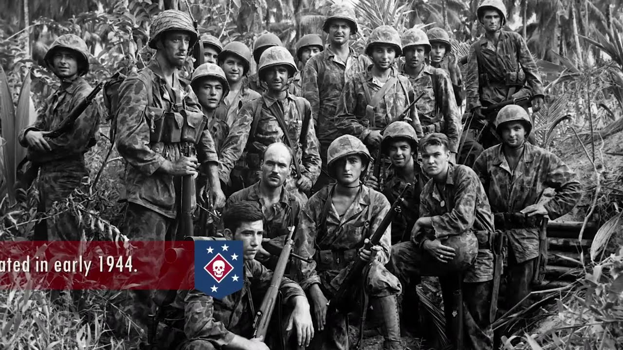 Highlighting the establishment of the Marine Raiders during World War ...