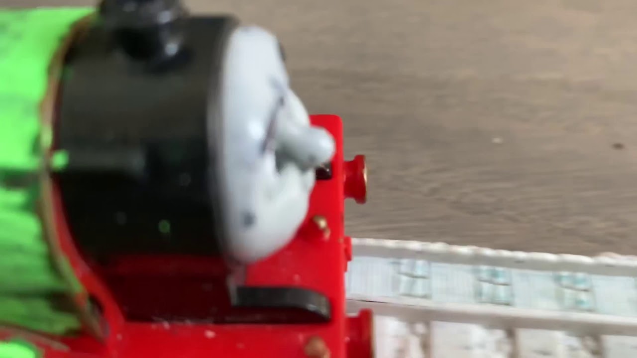 Alfred’s crash | NWR Origins the trouble with three remake - YouTube