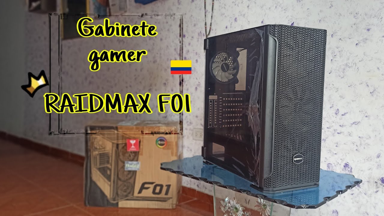 ¿el MEJOR GABINETE para el ENSAMBLE de tu PC GAMER? RAIDMAX F01 | Beca ...