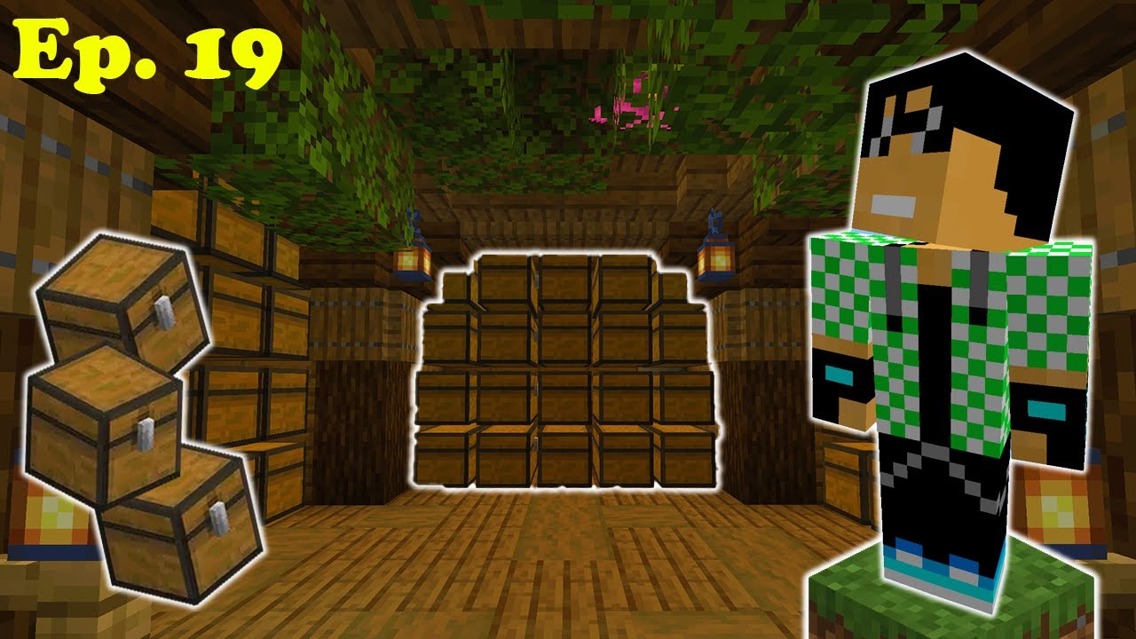 Building the Best Storage Base in Survival Minecraft - Forger's 1.21 ...