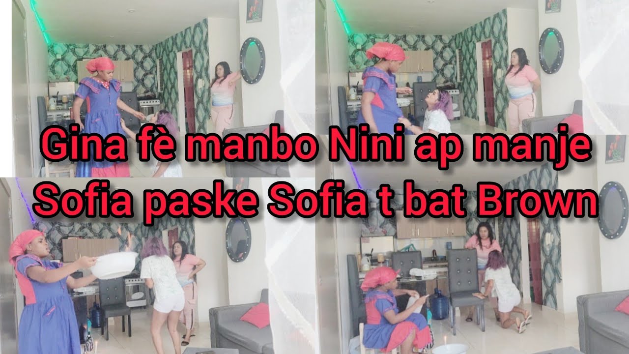 Gina fè konplo ak Manbo Nini poul manje Sofia,paske li t bat Brown,Sofia pran Kriz,Zen an ...