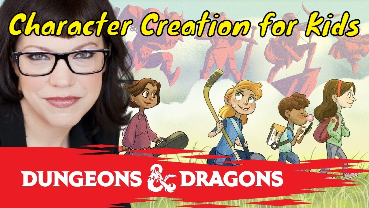 Building Characters in D&D 5E for Kids (with Sadie Rogers) - YouTube