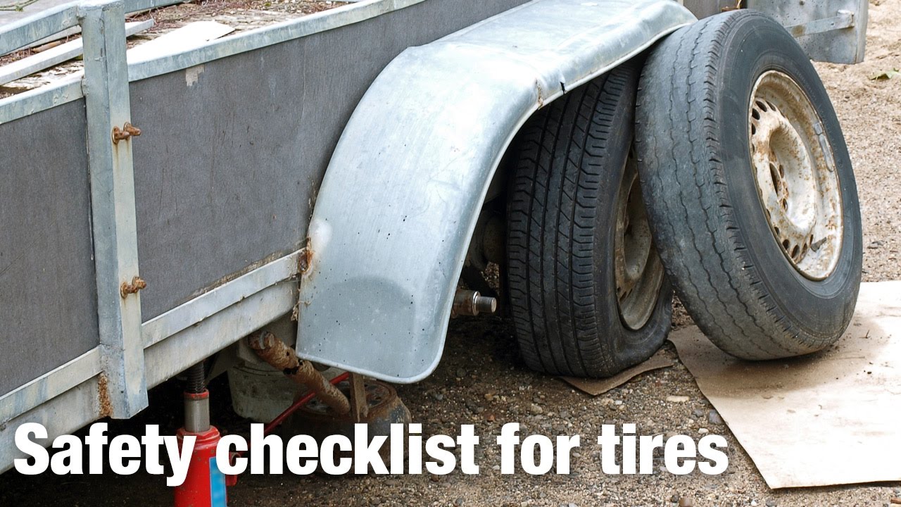 Safety Checklist For Tires - YouTube