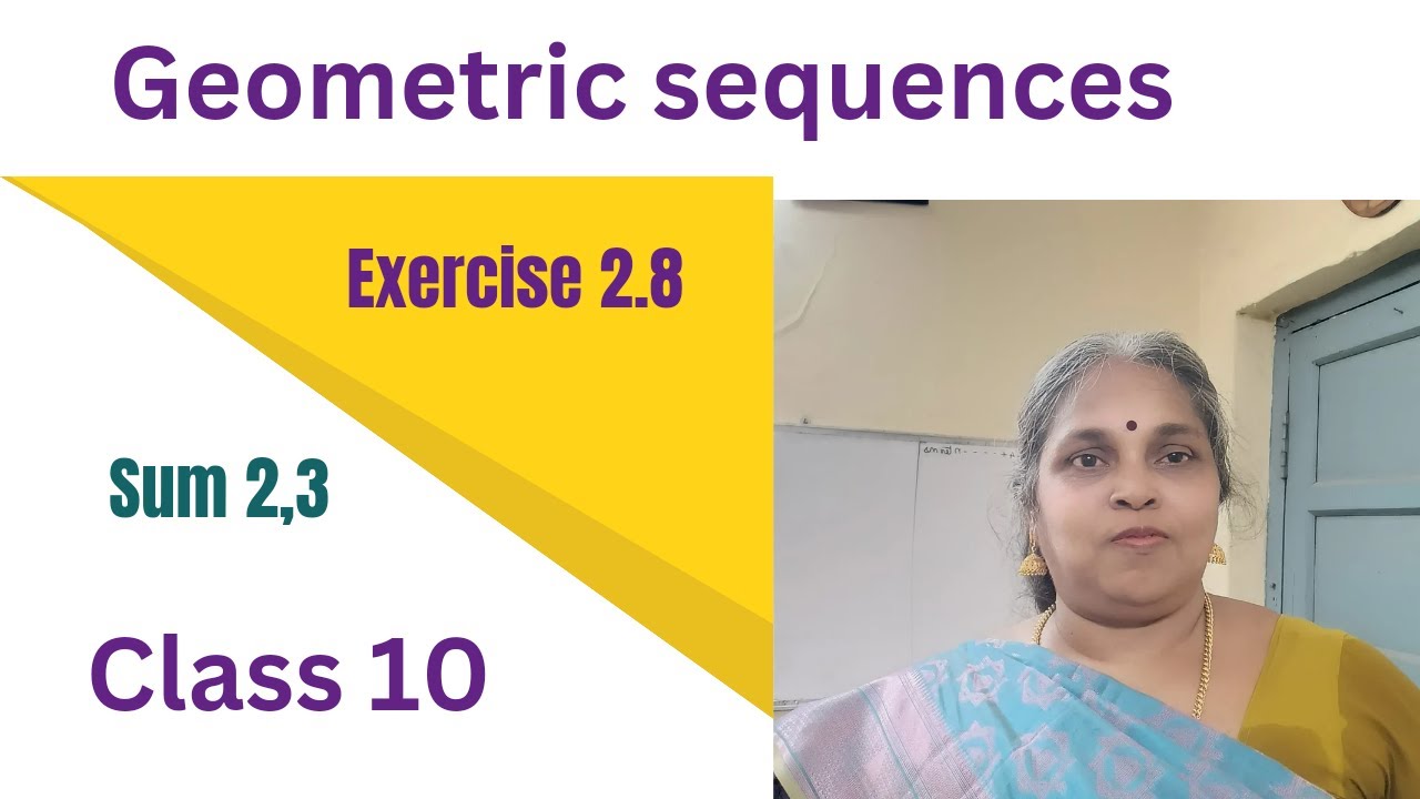 @Tnpsc competitive class 10 maths Geometric series - YouTube