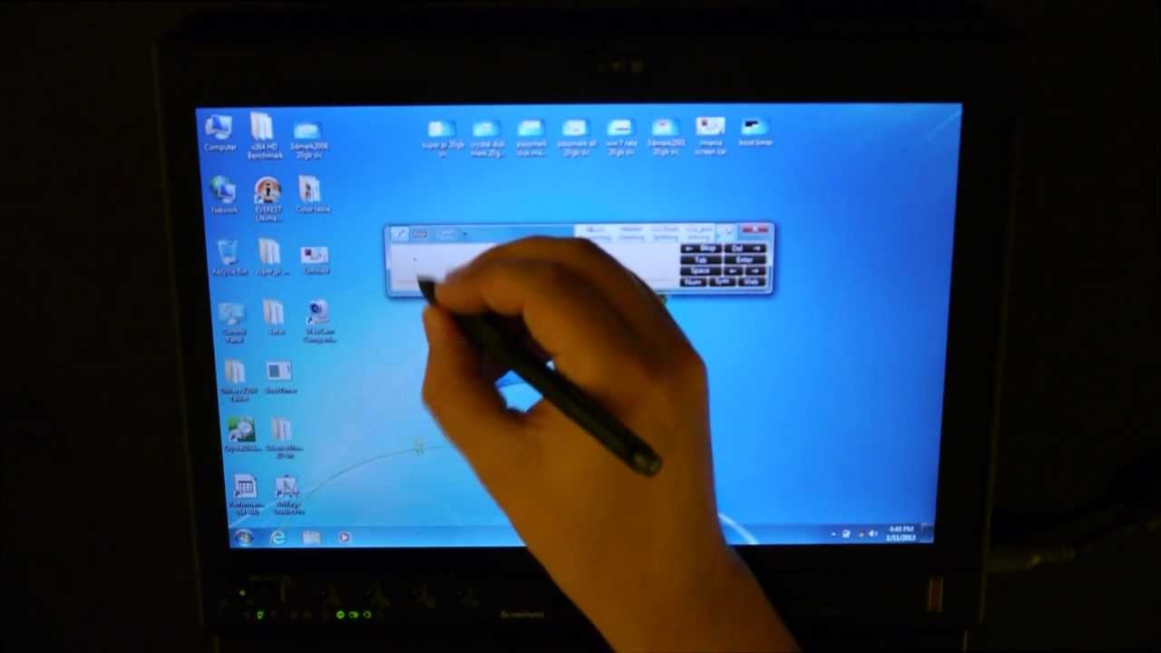 Thinkpad X200 Tablet HD Demo - YouTube