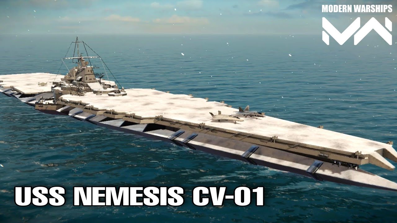 Modern Warships: USS NEMESIS CV-1 with F-45 Killswitch. - YouTube