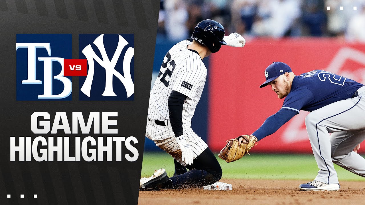 Rays vs. Yankees Game Highlights (5/2/25) | MLB Highlights - YouTube