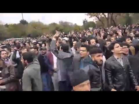 Iran Turklerinin-Guney Azerbaijan- Protestosu Iran devletine karsi ...
