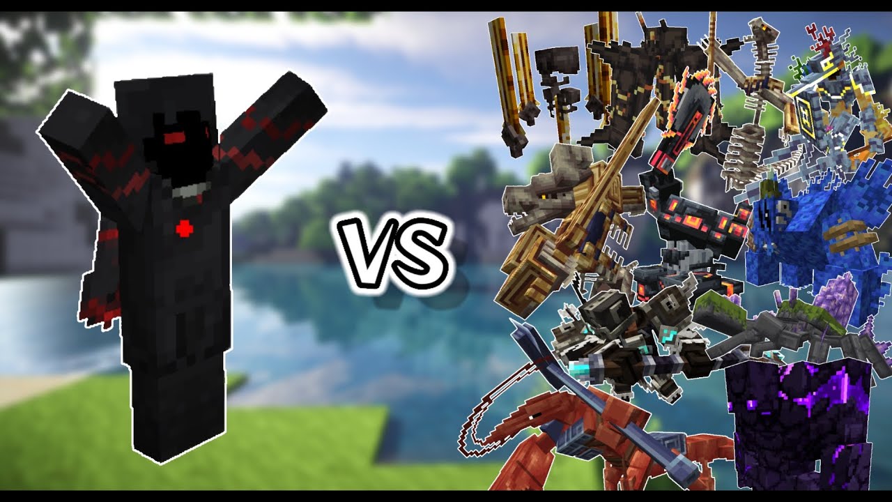 Corpse Warlock VS L_Ender 's Cataclysm Mini Bosses | Minecraft Mob ...