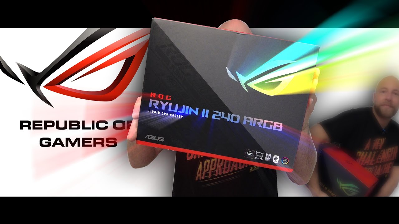 ROG RYUJIN II 240 ARGB - Cool - YouTube