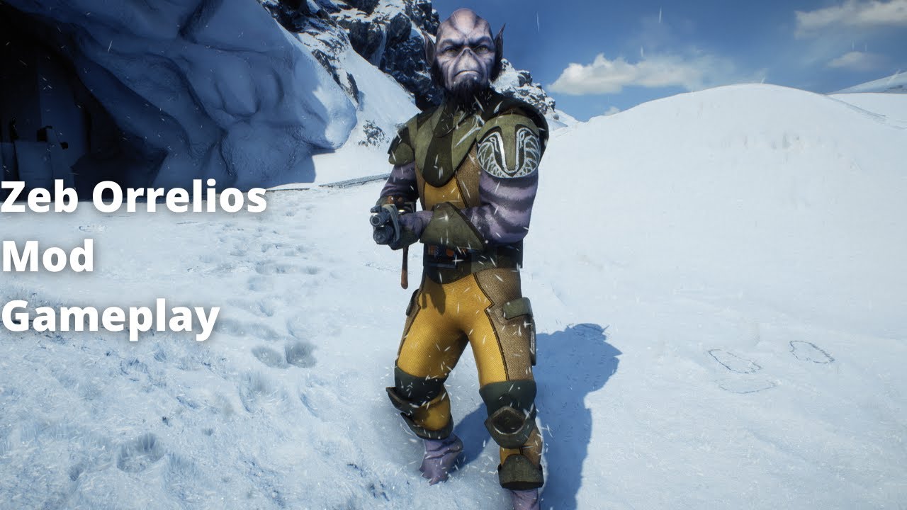Star Wars Battlefront II - Zeb Orrelios Mod Gameplay (Seasons 1-2 ...