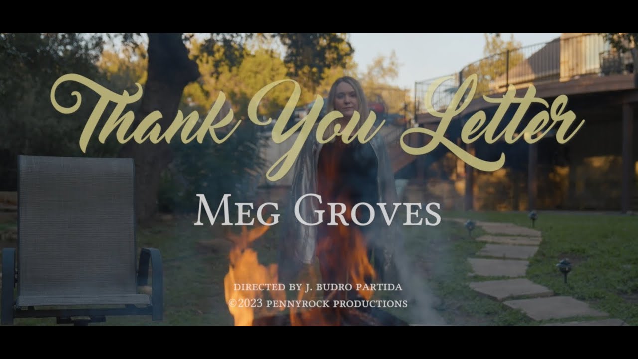 Meg Groves - Thank You Letter - Official Music Video 4K - YouTube