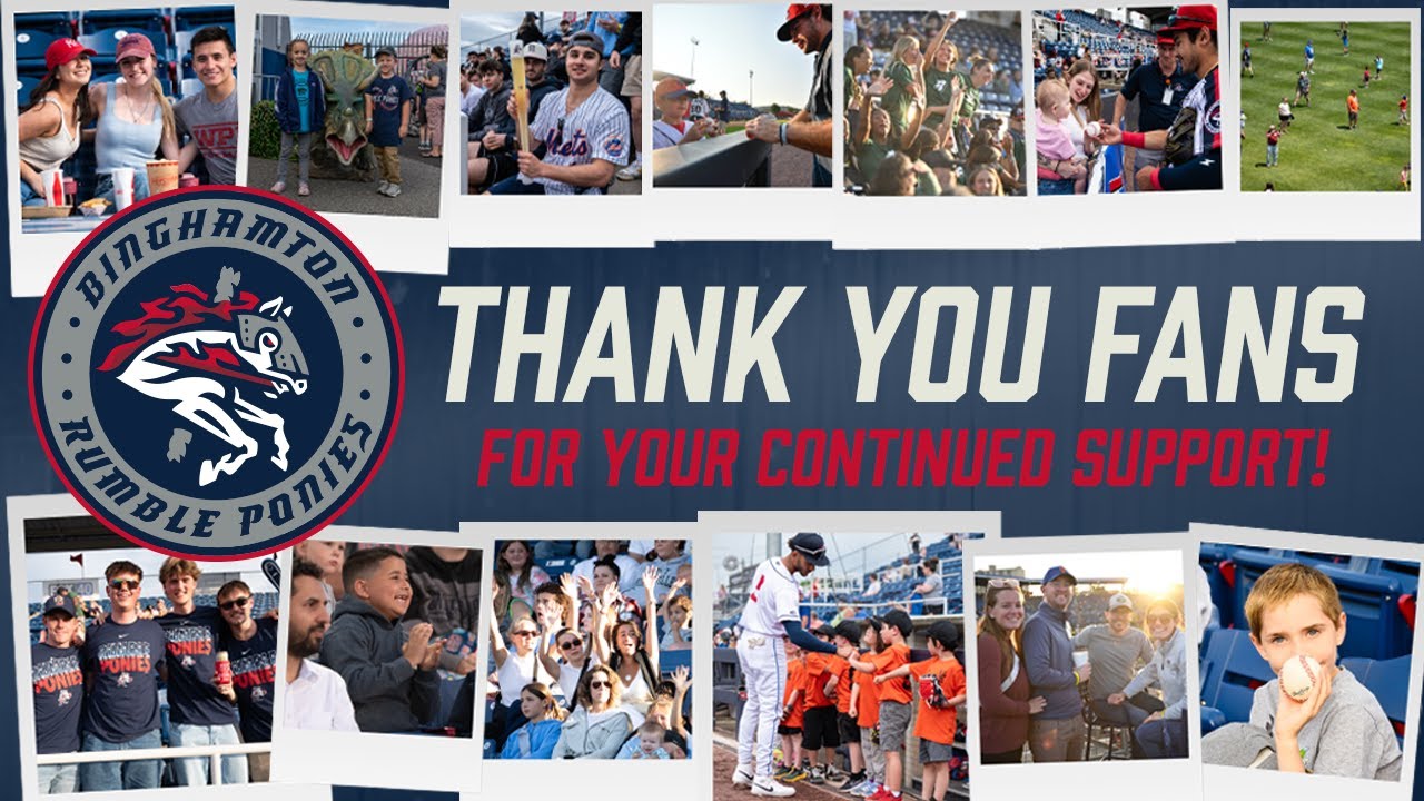 Thank You Fans: The Binghamton Rumble Ponies Appreciate Your Continued ...