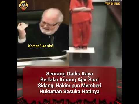 Viral Hakim Kasih Vonis Semaunya terhadap Gadis Kaya Gak Ada Akhlak🤭#viral #hukum #hakim #vonis