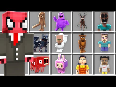 Minecraft AMA Ünlü Karakter Hayvanat Bahçesi Yaptım