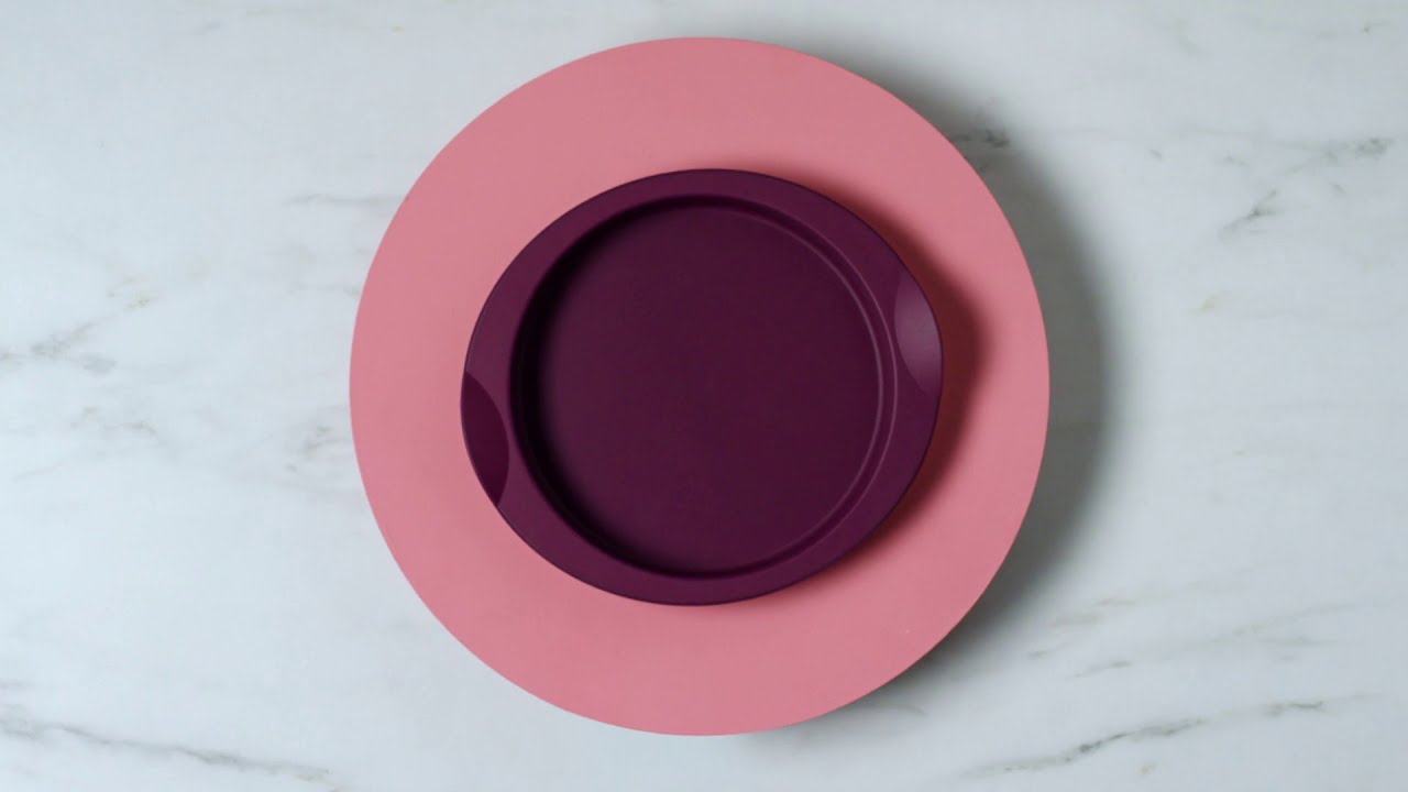 Tupperware Small Round Silicone Form - YouTube