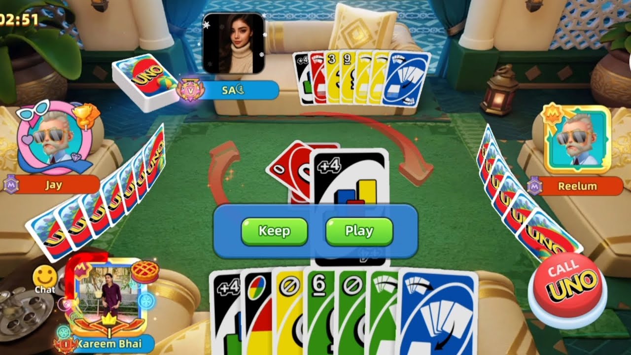 Uno mobile game x600 go wild discard all 🥳 Uno with kareem , Uno! - YouTube