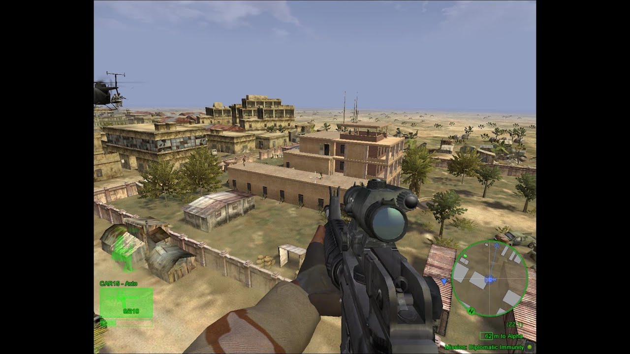 Delta Force: Black Hawk Down - Mission 9 - Diplomatic Immunity - YouTube