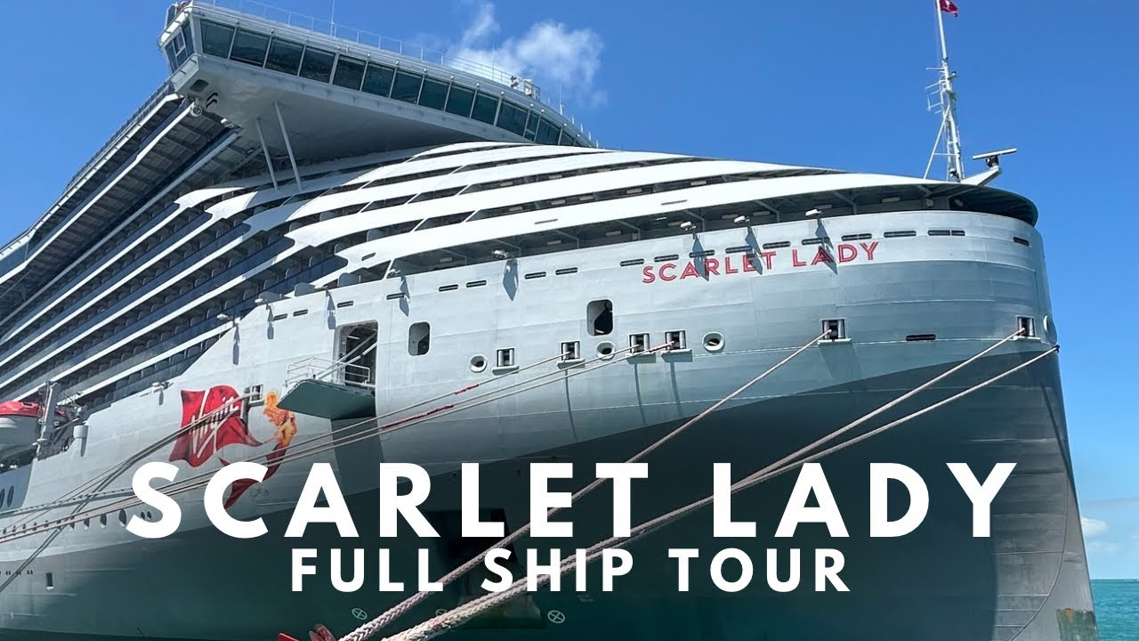 Scarlet Lady Full Ship Tour - Virgin Voyages 4K - 2024 - YouTube