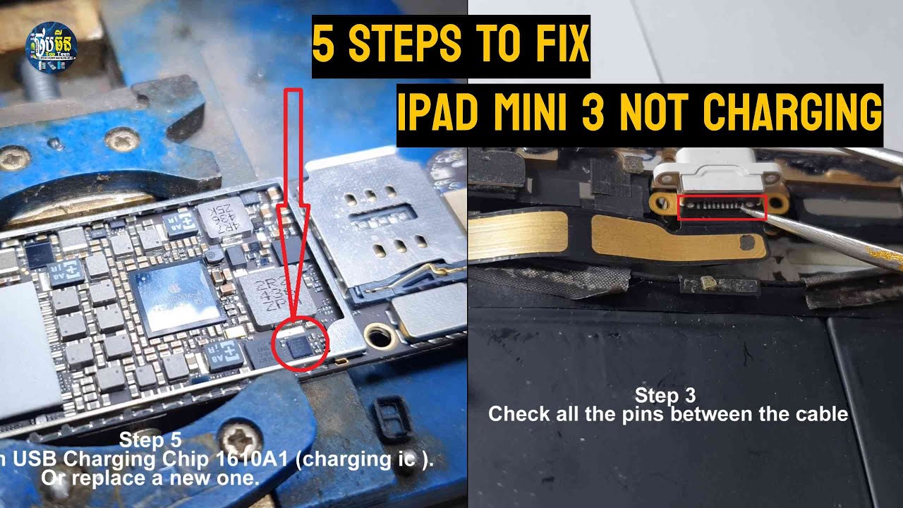 iPad mini 3 not charging - YouTube