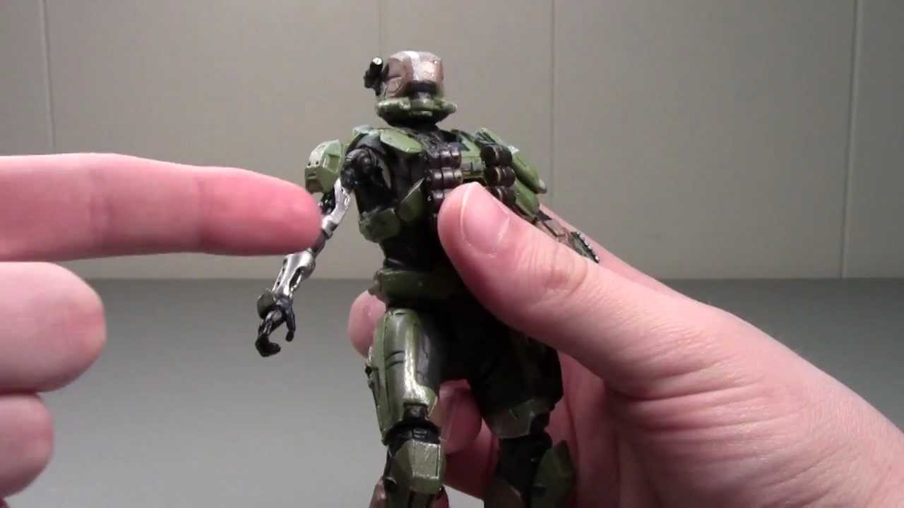 Halo Reach Series 5 Gungnir Stop Motion Review - YouTube