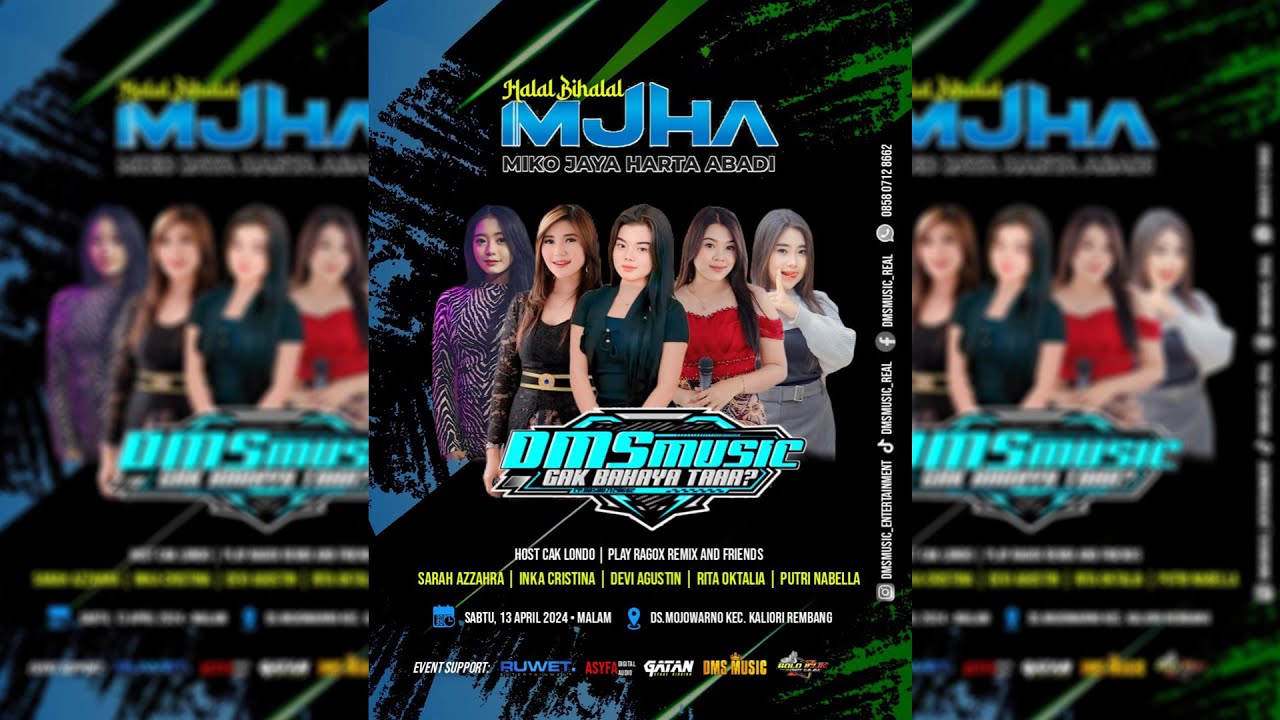 LIVE STREAMING DMS MUSIC HALAL BIHALAL MJHA MIKO JAYA HARTA ABADI ...