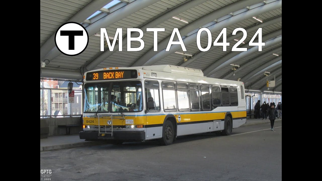 MBTA 2004 Neoplan bus 0424 on route 39 - YouTube
