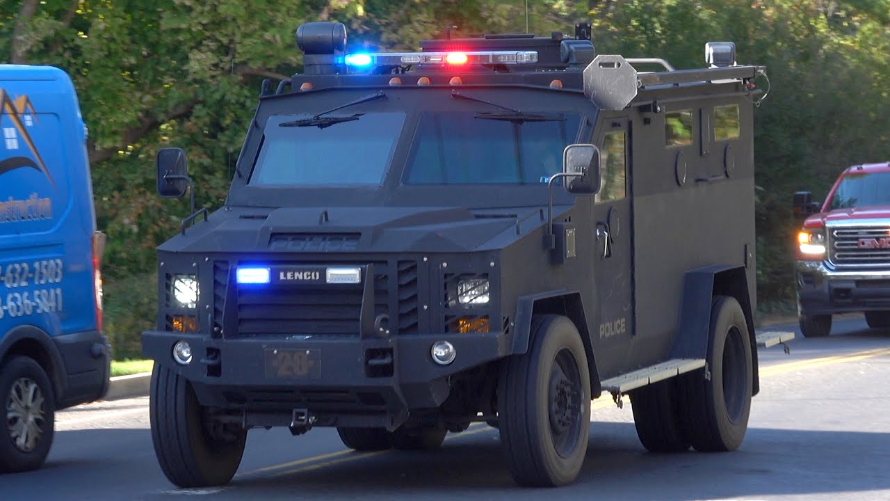SWAT Bearcat Responding - YouTube