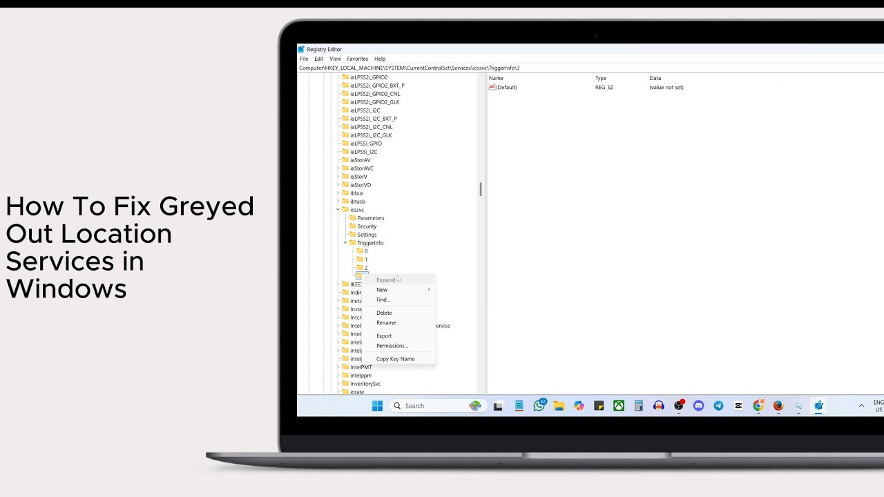 How To Fix Greyed Out Location Services in Windows - YouTube