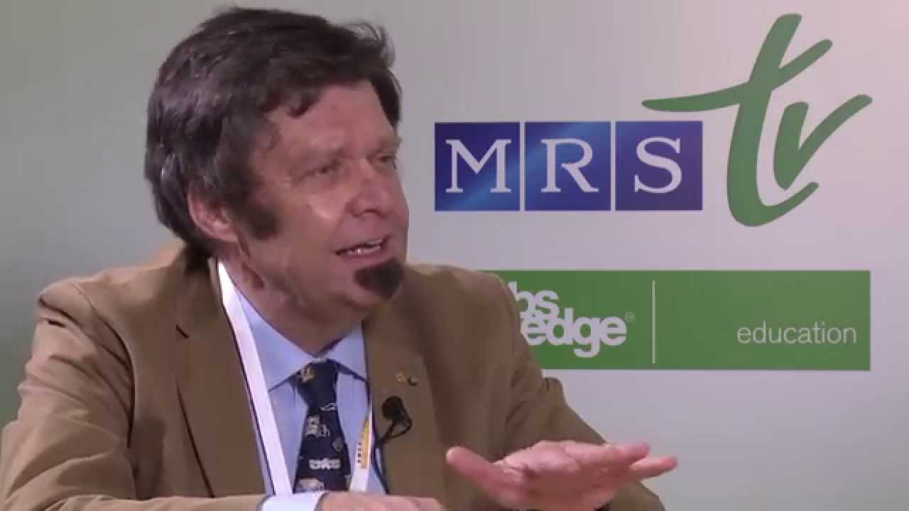 Dr Lars Samuelson- Distinguished Lectureship in Nanoscience- 2014 MRS ...