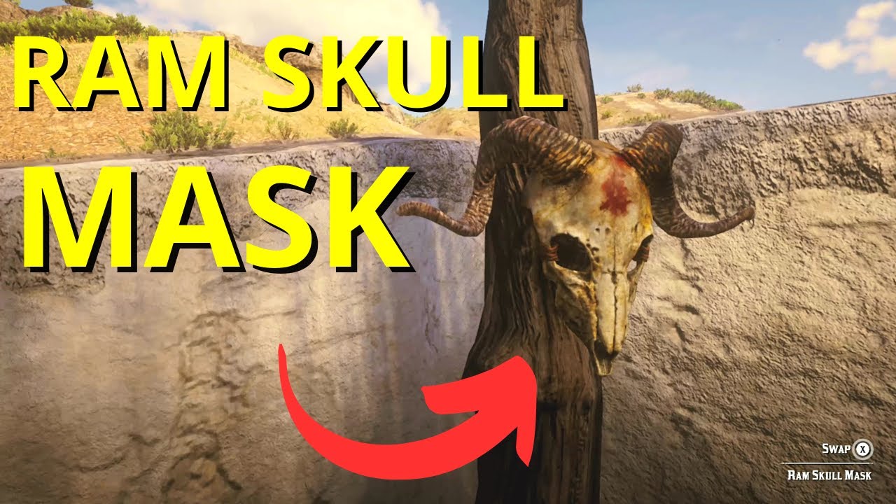Ram Skull Mask Location in Red Dead Redemption 2 - YouTube