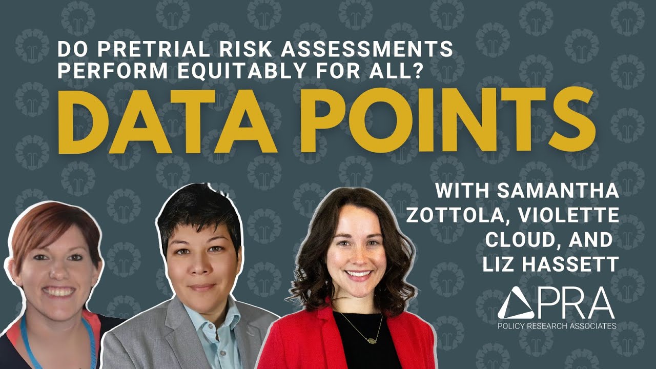Data Points: Do Pretrial Risk Assessments Perform Equitably for All ...