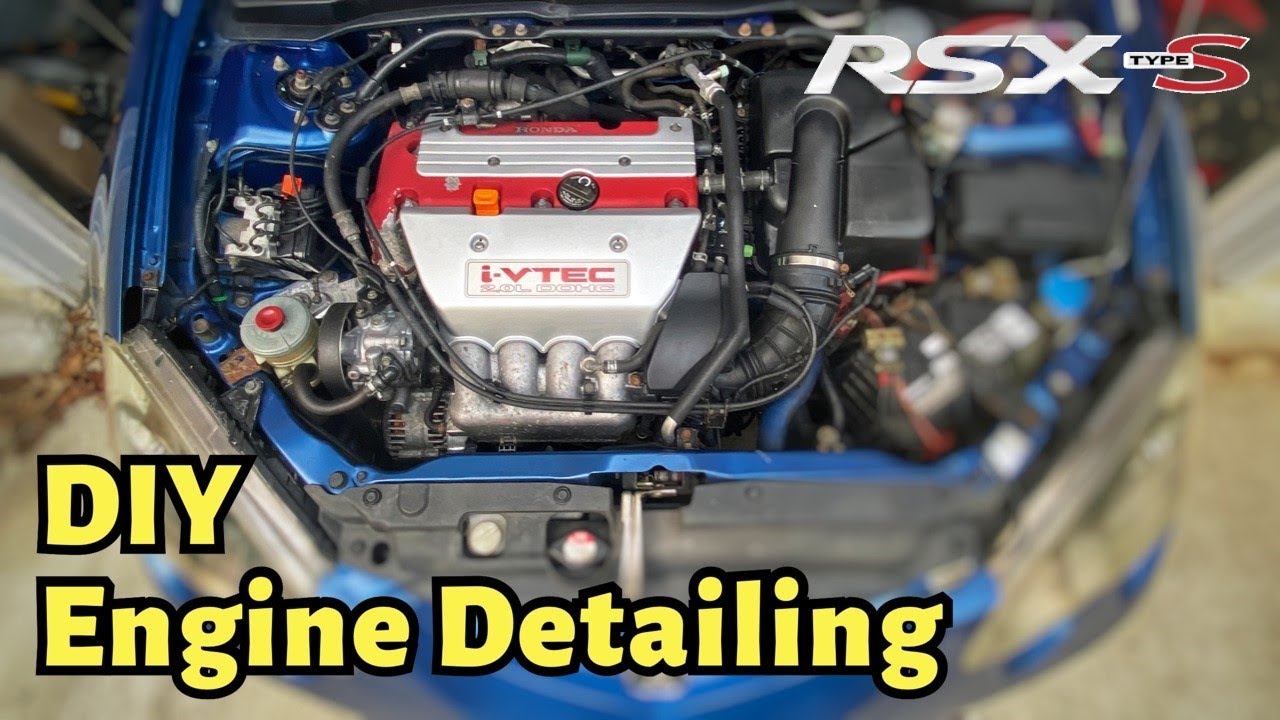 DIY - Detailing a Car or Truck Engine Bay - YouTube