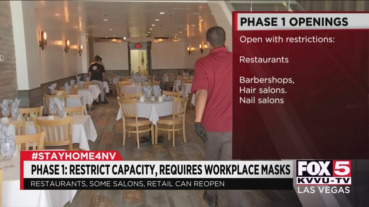 Phase 1 of reopening Nevada gets green light - YouTube