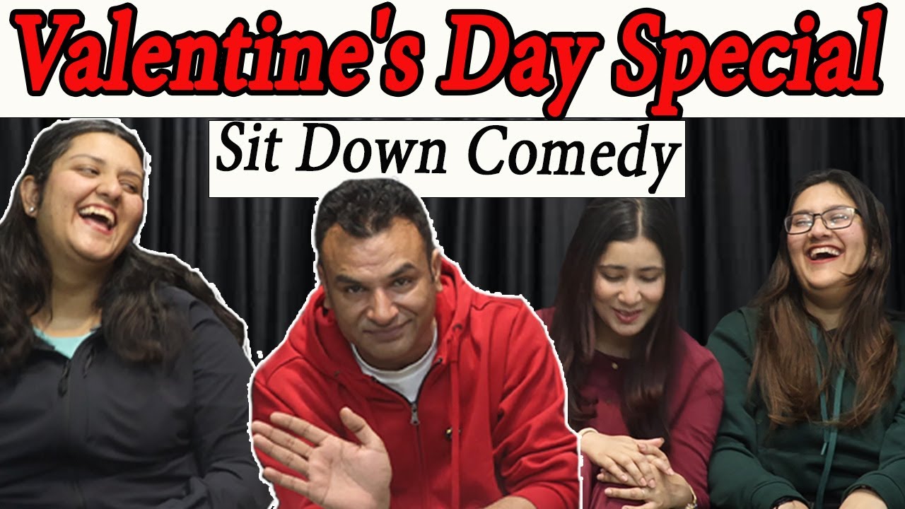 Valentine's Day Special | Sit Down Comedy | Non Stop Comedy - YouTube
