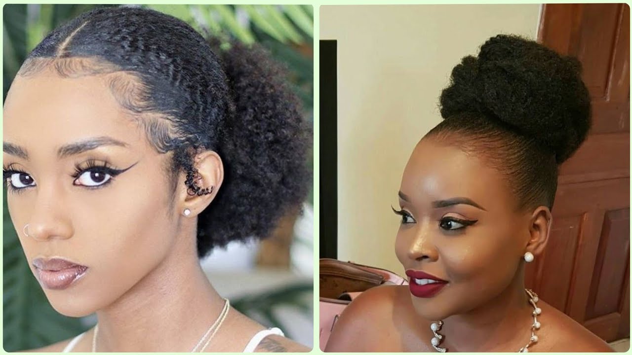 Double Trouble: Stylish Twin Afro Bun Hairstyles - YouTube