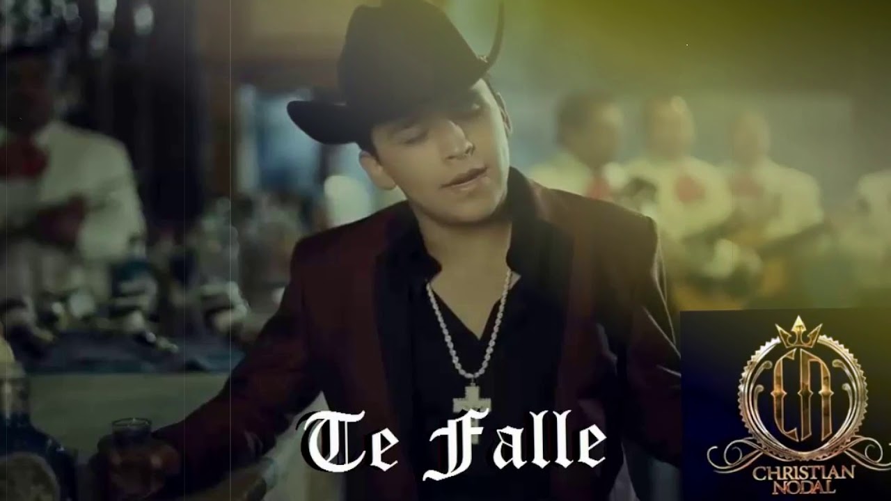 Christian Nodal - Te Fallé(EPICENTER BASS) - YouTube