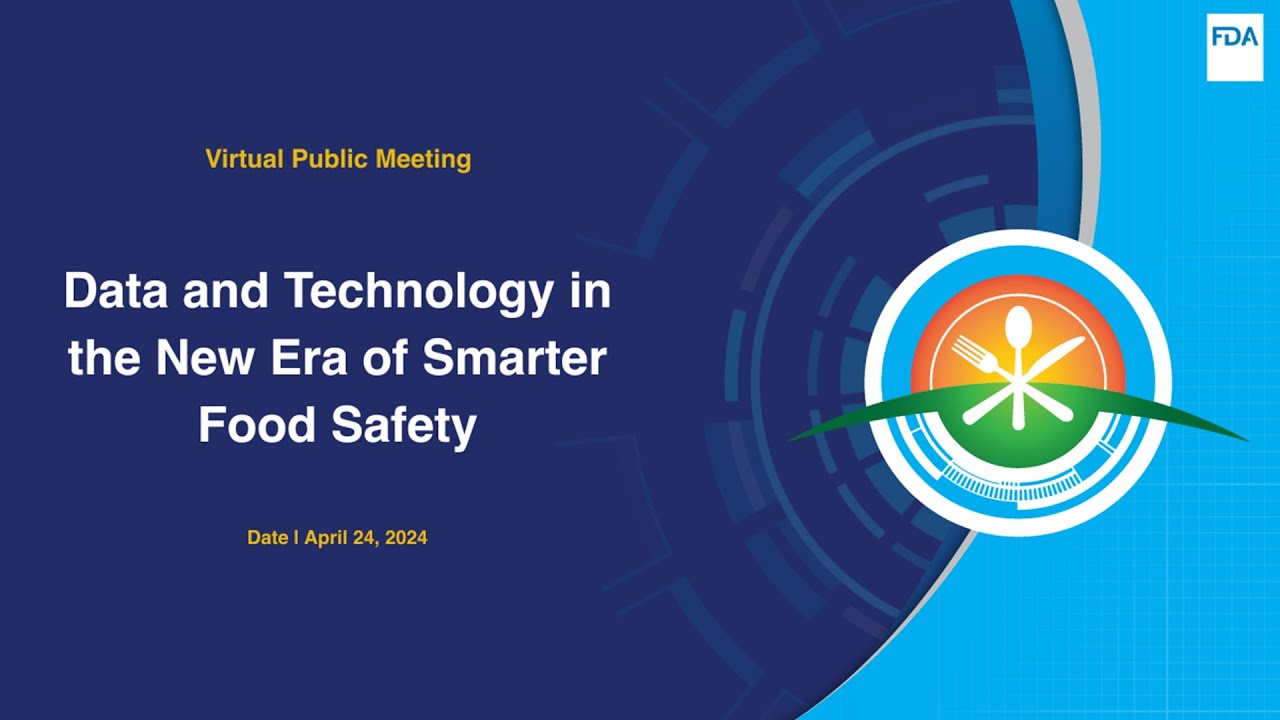Data and Technology in the New Era of Smarter Food Safety - YouTube
