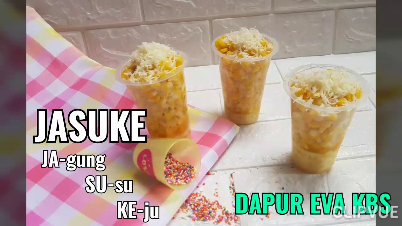 resep JASUKE (jagung susu keju) by:DAPUR EVA KBS - YouTube