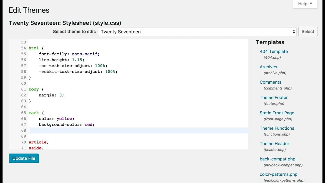 Blocking WordPress file editor saves via linting in CodeMirror - YouTube