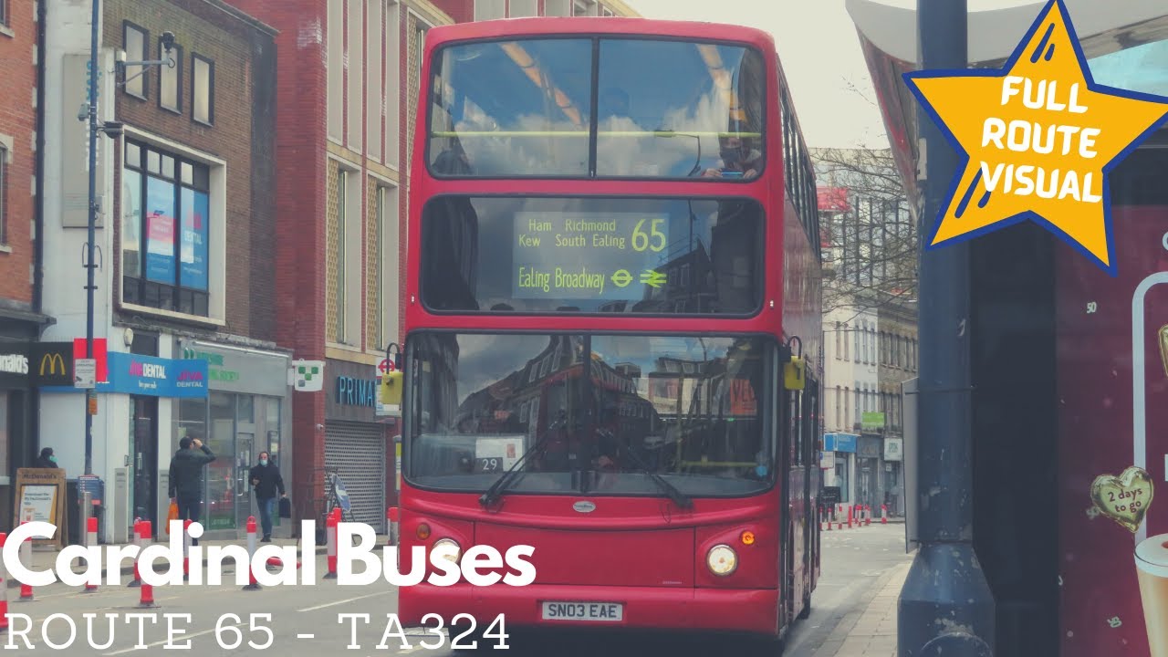 Cardinal Buses | Route 65 Running Day - Dennis Trident 2, ALX400 [TA324 ...