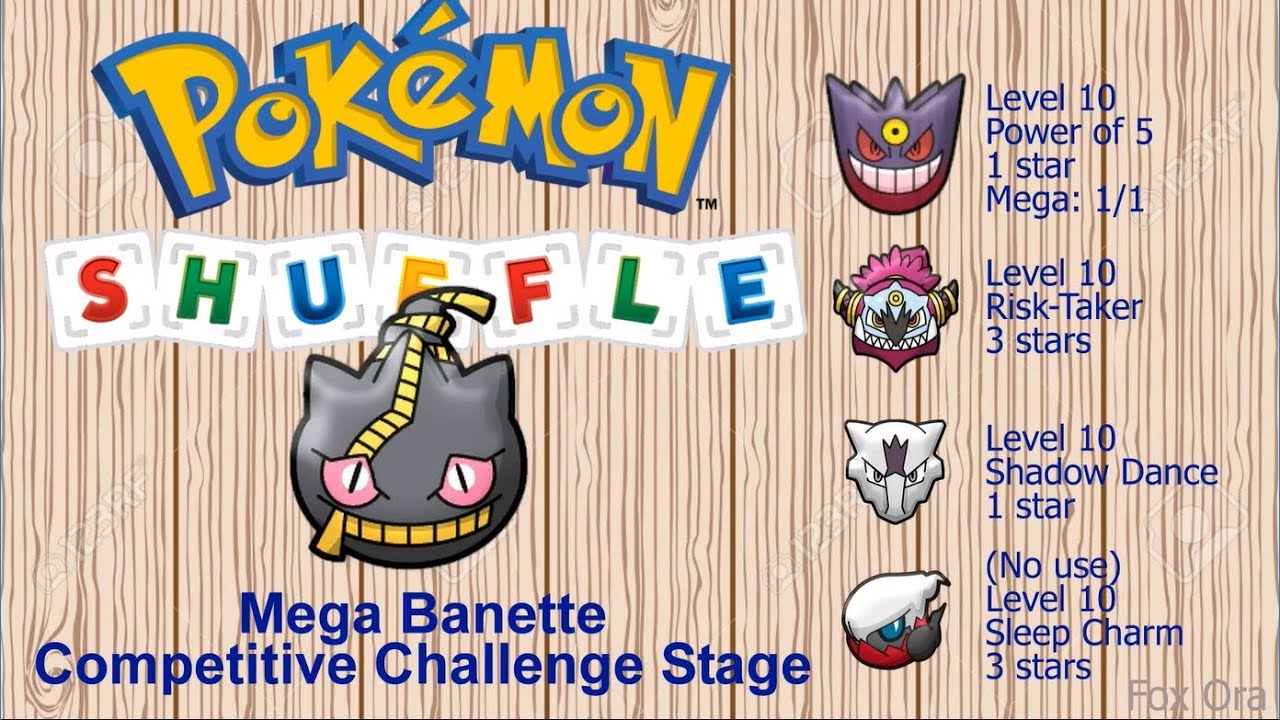 Pokemon Shuffle - Mega Banette - 376k score and Top 50 - Competitive ...