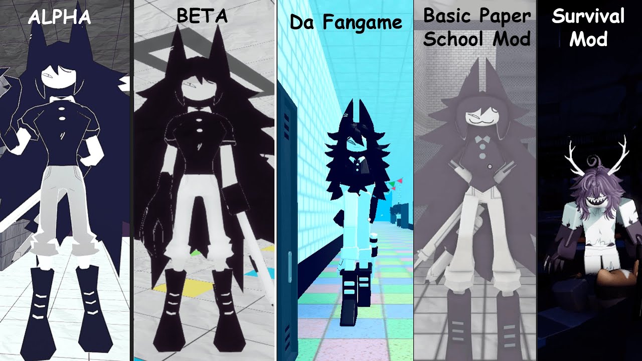 FPE: Alpha vs Beta vs Survival Mod vs Fan Mod vs Basic Paper School Mod ...