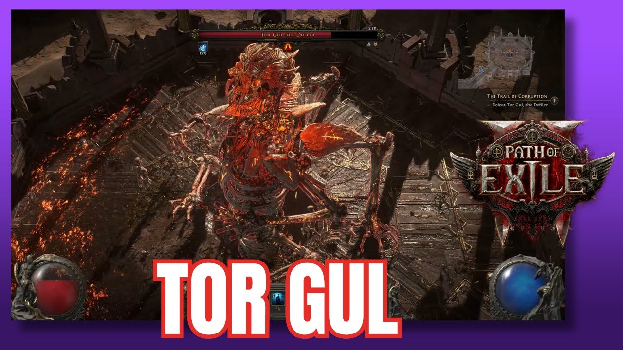 TOR GUL The Defiler - BOSS | Path of Exile 2 | The Spires of Deshar ...